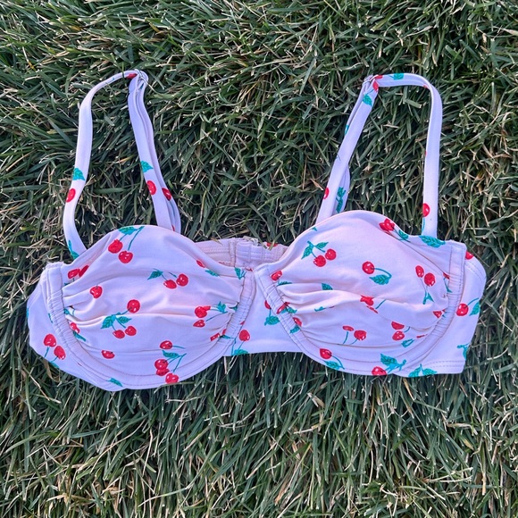 wild fable | Swim | Wild Fable Bustier Retro Wired Padded Ruched Bikini ...